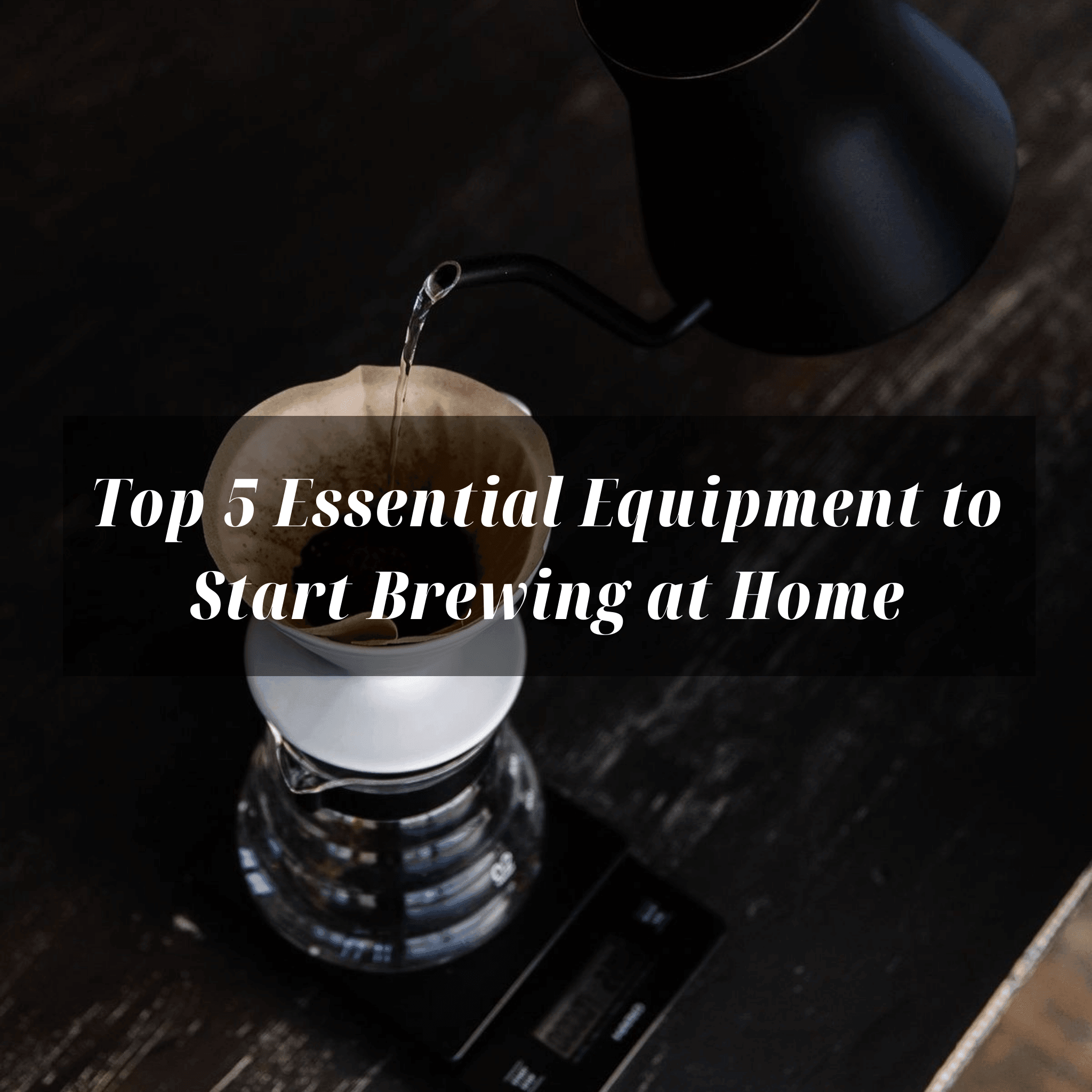 Top 5 Essential Equipment to Start Brewing at Home – Smile Tiger Coffee ...